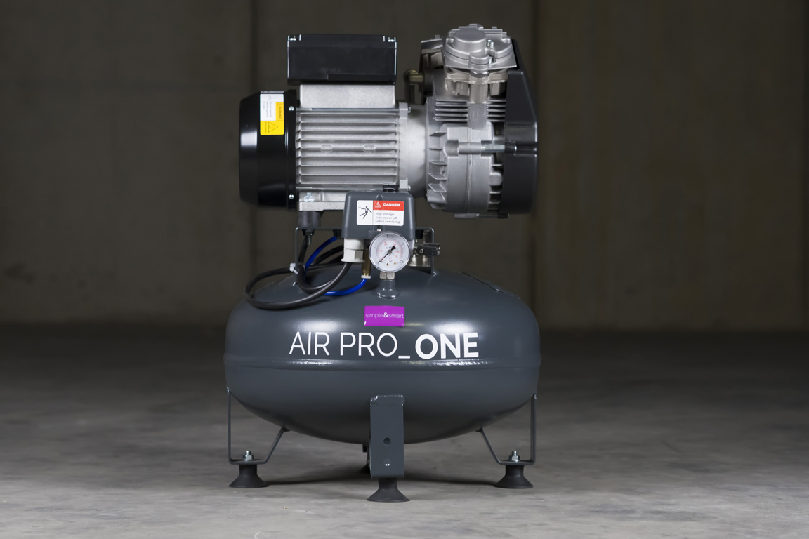 Dental machinery: compressors, suction motors and filters